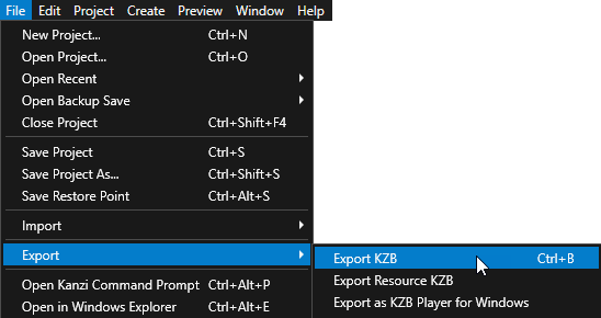 Step 1 - Use the Kanzi Engine API to load a Kanzi binary
