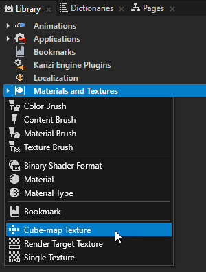 Using cubemap textures